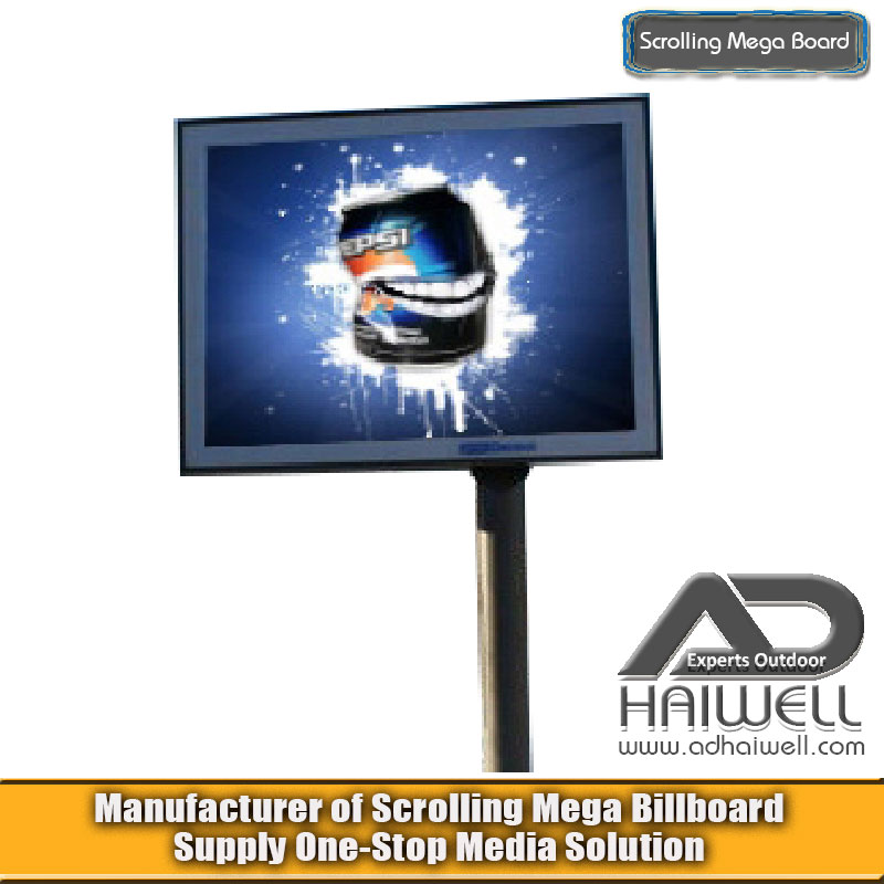 Cantilever Scrolling Rotating Dynamic Ads Display Billboard |Adhaiwell