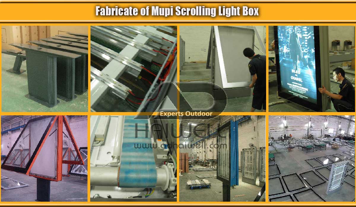 Scroll Signs Light Box - High Quality Rotating And Static Ads Display