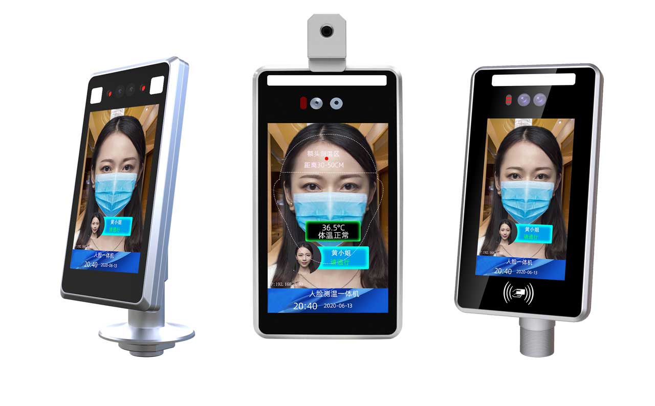 Face Recognition Reader | Access Control | Temperature Detection ...