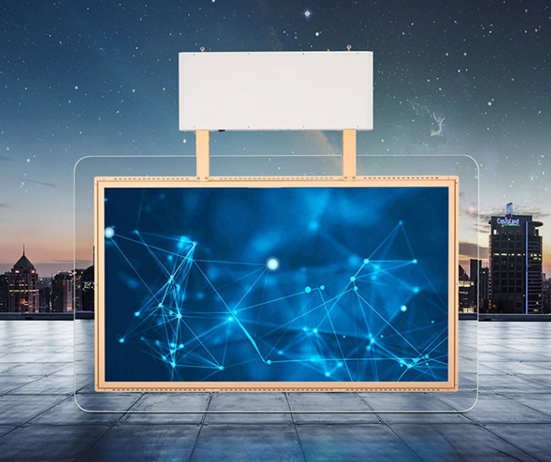 China Hanging Ultra-Thin Double-Sided LCD Android Digital Signage