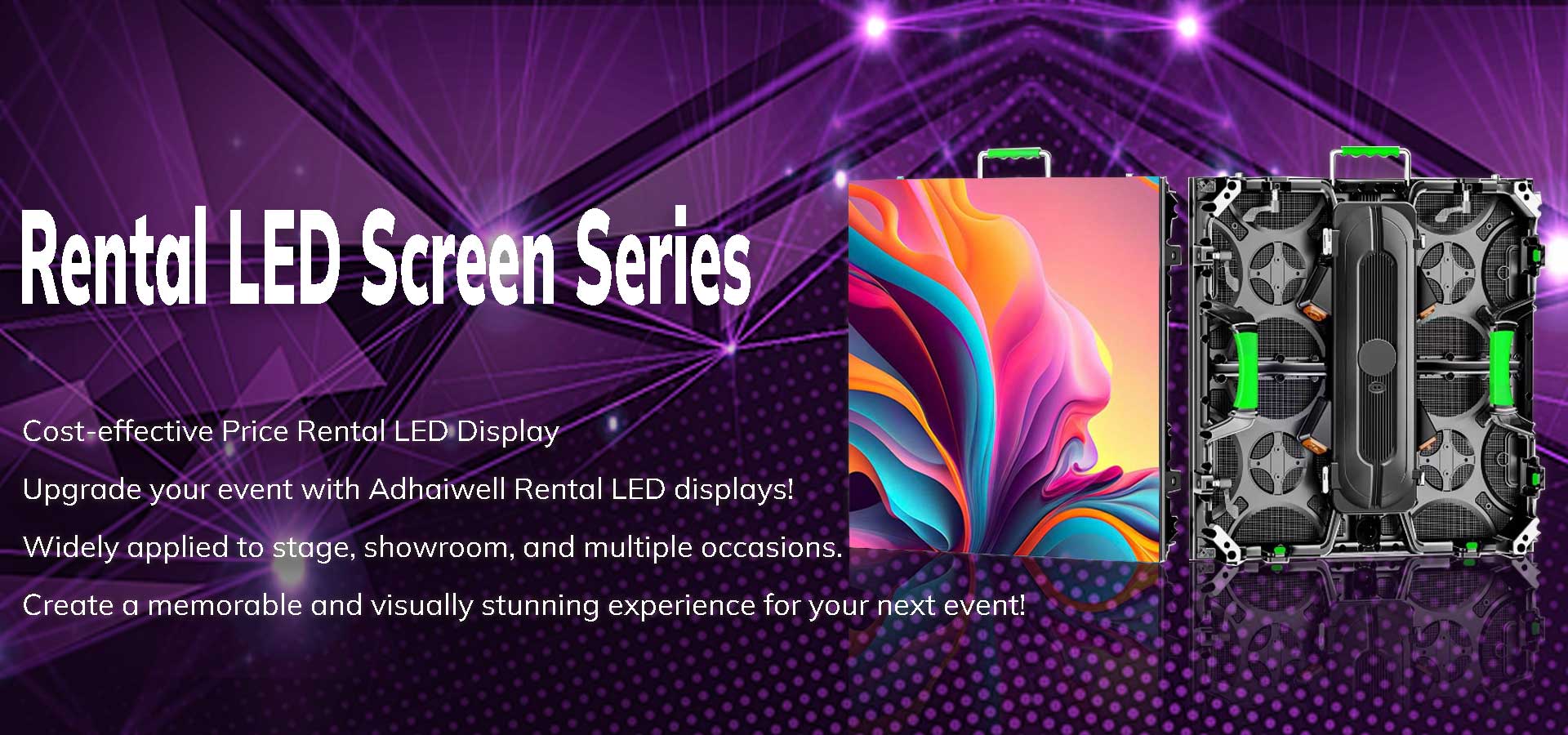 Rental LED Screens for Event or Business | Affordable LED Screen Rental ...