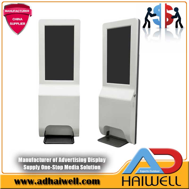 Digital Signage with Hand Sanitizer Dispenser | LCD Digital Display for ...