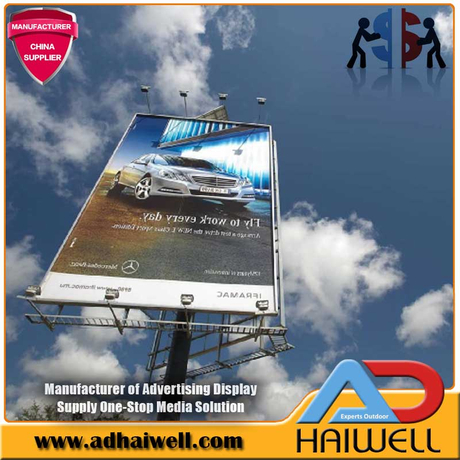Solar Power System Outdoor LED Digital Display Screen | Adhaiwell